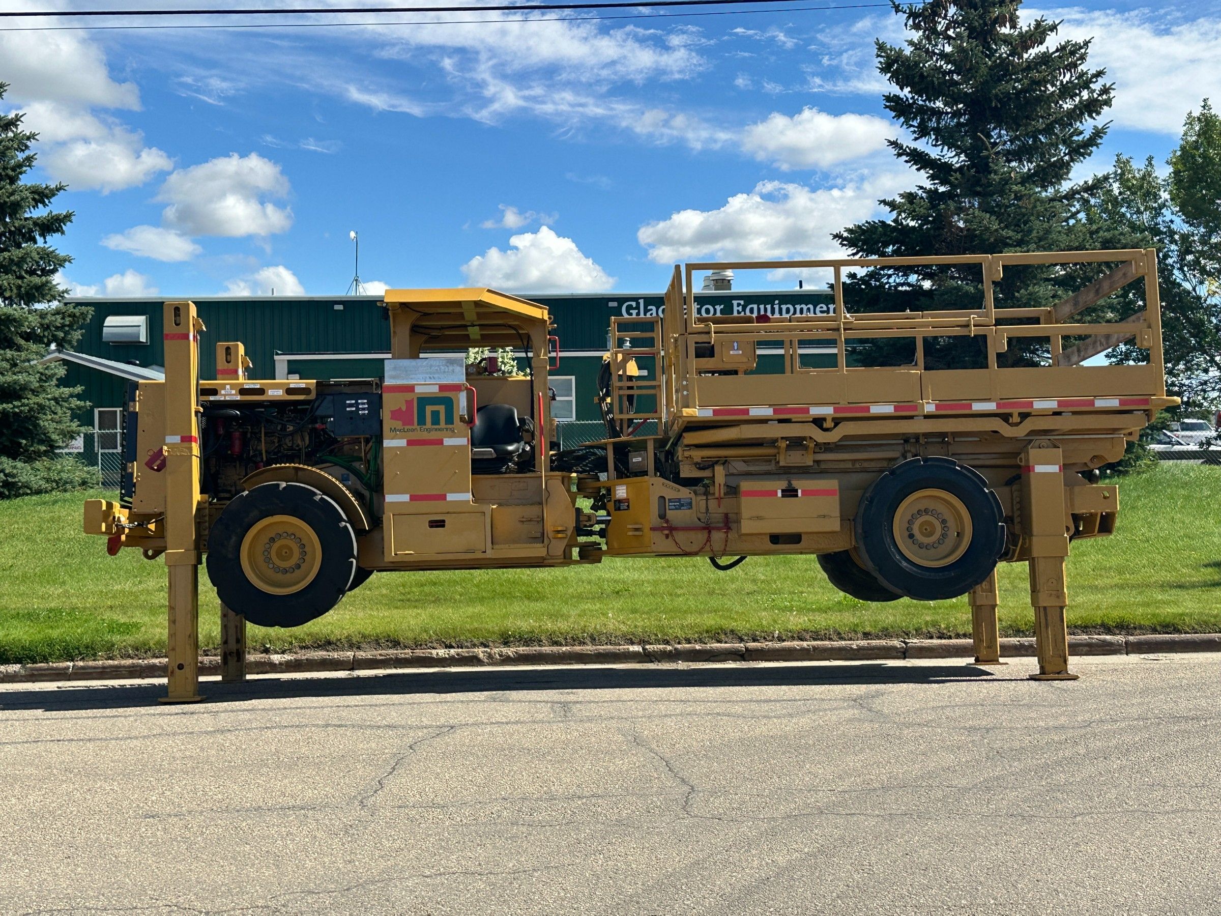 Refurbished MacLean Engineering SL3 Scissor Lift for sale near Edmonton ...