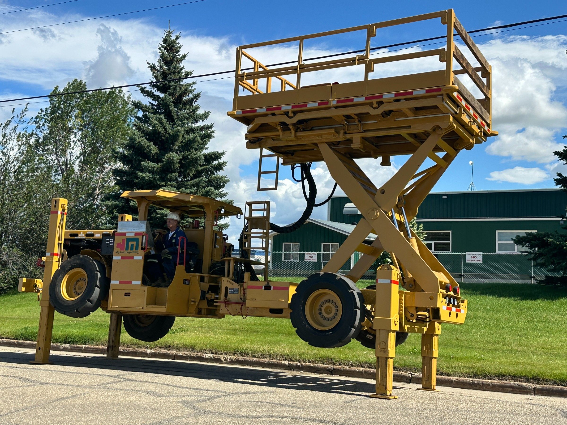 Refurbished MacLean Engineering SL3 Scissor Lift for sale near Edmonton ...
