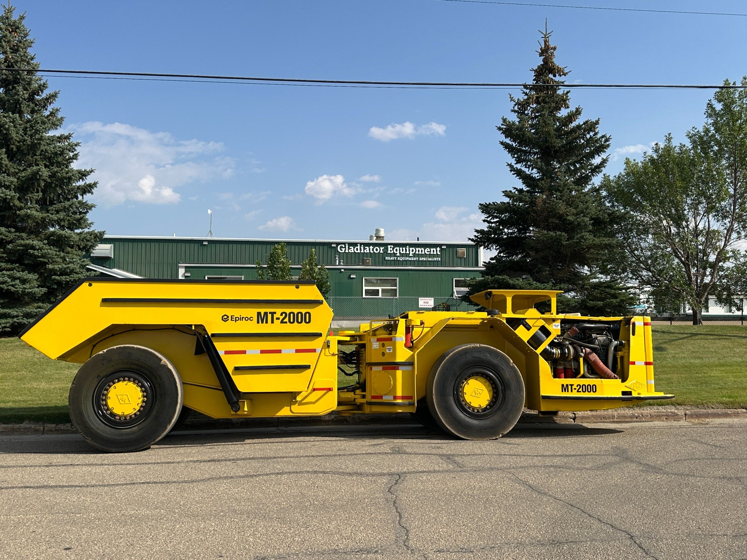 Used Atlas Copco/Epiroc MT2000 Underground Truck for sale near Edmonton ...