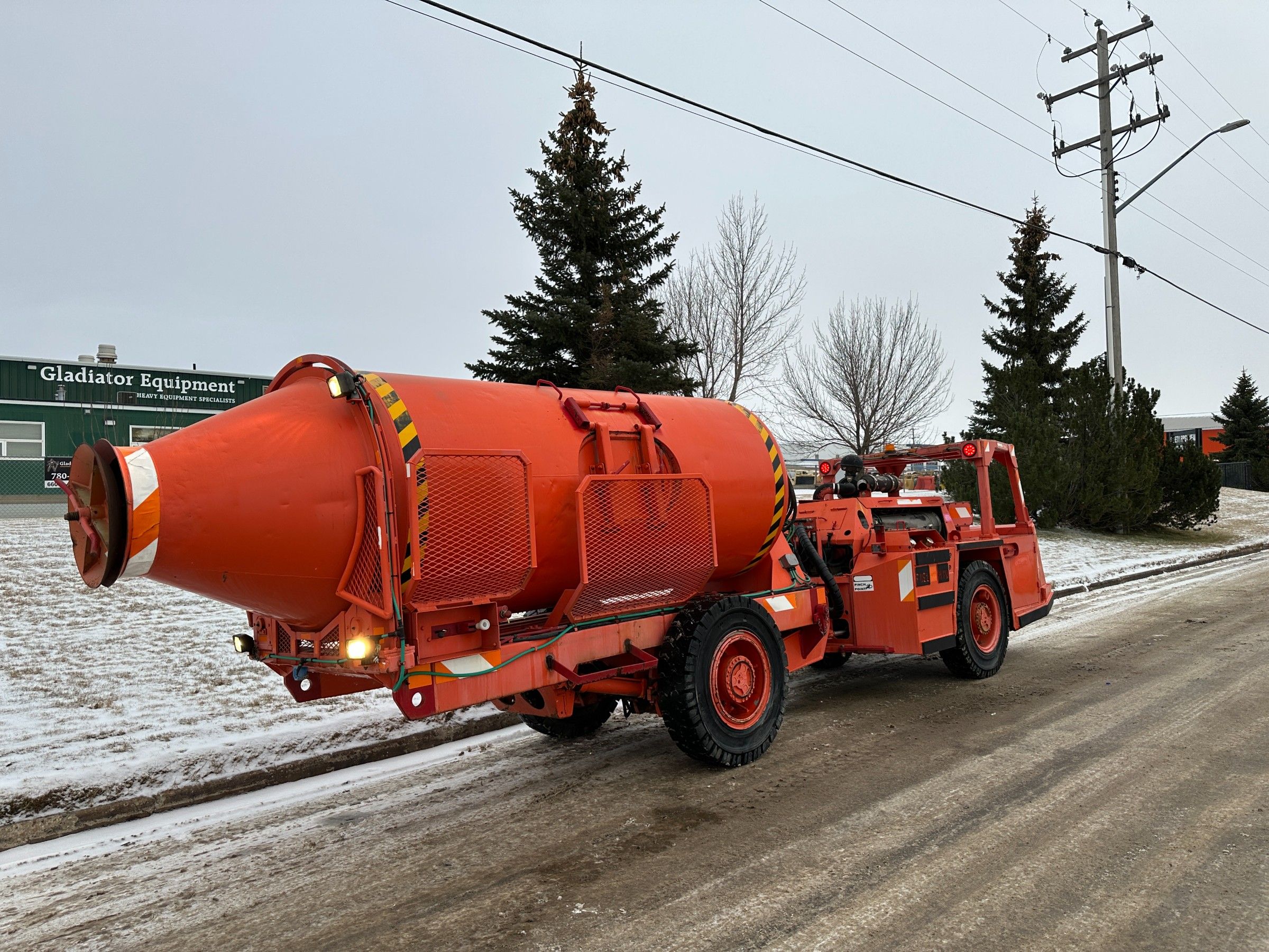 Used Normet NT80C Transmixer for sale near Edmonton, Alberta, Canada